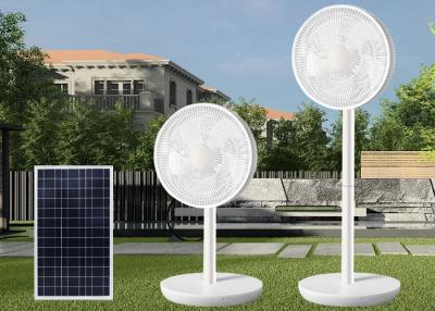 China Lithium Battery Ac/Dc12v Solar Charging Floor Fan Vertical Remote Control for sale