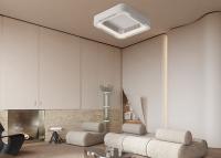 China No leaf ceiling fan lamp household bedroom living room invisible air conditioner electric fan ceiling fan lamp for sale