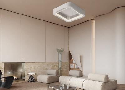 China No leaf ceiling fan lamp household bedroom living room invisible air conditioner electric fan ceiling fan lamp for sale