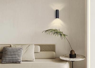 China 6W 12W Modern Simple Outdoor Wall Lamp LED Waterproof Double Head Shell E27 for sale