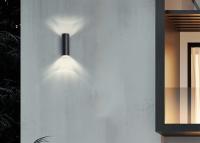 China 6W 12W Modern Simple Outdoor Wall Lamp LED Waterproof Double Head Shell E27 for sale