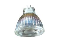 China MR11 GU11 Mini LED Glass Lamp Cup 12V 110V 220V 35MM 3W COB for sale