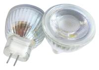 China MR11 GU11 Mini LED Glass Lamp Cup 12V 110V 220V 35MM 3W COB for sale
