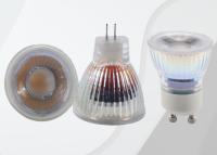 China 3W COB MR11 GU11 Mini LED Glass Lamp Cup 12V 110V 220V 35MM for sale