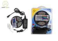 China DC12V SMD 800LM RGB LED Flexible Strip Lights 5050 With Controller for sale