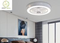 China 43cm Blade Modern Ceiling Fan Lights AC220V Remote Control for sale