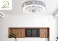 China 80lm/W Fancy Remote Control Ceiling Fan Light 42W*2 APP Conrtol for sale