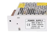 China 180W Constant Voltage LED Power Supply 15A 7.5A Cctv Power Supply for sale