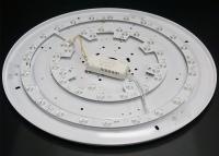 China 3 Color Round Crystal Ceiling Fan Light 20m2 With Remote Control for sale