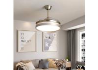 China 3000K Circle Living Room Ceiling Fans With Lights 30000 Lifespan for sale