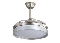 China 3000K Circle Living Room Ceiling Fans With Lights 30000 Lifespan for sale
