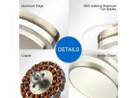 China AC70W Remote Control Ceiling Fan Light 42 Inch 55*55*39cm for sale