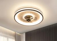 China 80Ra Round Ceiling Fan With Dimmable Light  60W*2 5 Year Lifespan for sale