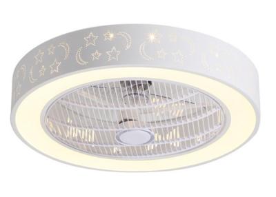 China 36W*2 Indoor Chandelier Ceiling Fan With Light And Remote 58cm*23cm for sale