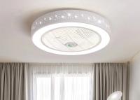 China 36W*2 Indoor Chandelier Ceiling Fan With Light And Remote 58cm*23cm for sale