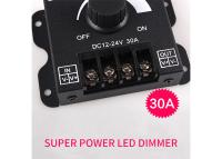 China DC12V 30a Led High Power Dimmer Switch 88*63*25mm 1 Channel for sale