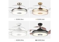 China 6 Speed Remote Control Ceiling Fan Light for sale