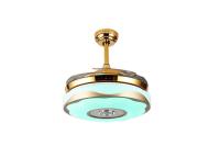 China 36W Ceiling Fan With Light And Music for sale
