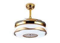 China 36W Ceiling Fan With Light And Music for sale