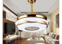 China 36W Ceiling Fan With Light And Music for sale