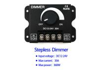 China 360W Triac Phase Control Dimmer Switch 30A/CH For Leading Trailing Edge for sale