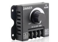 China 1 Channel 24v Led Controller L65*W63*H35mm Single Color for sale