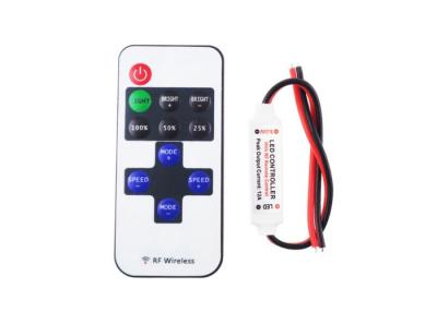 China Mini 2A*3 Rf Single Color Remote Controller 20m Remote Control for sale