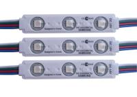 China IP67 12v LED Lighting Modules 75*15*5mm 0.72W*20 Red Blue Green for sale