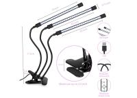 China 27W LED Plant Growth Lamp 630l/M Hydroponic Grow Light 35*12*9CM for sale