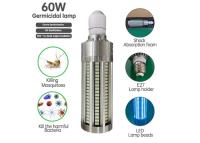China AC110V LED UV Bulb 120lm 60W UV Germicidal Lamp 360 Degree for sale