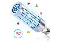 China AC110V LED UV Bulb 120lm 60W UV Germicidal Lamp 360 Degree for sale
