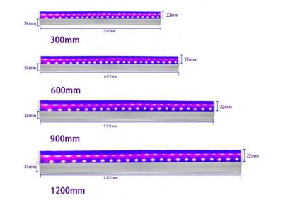 China Ceiling Mounted 4ft UV T8 Led Tube Bulbs 395 Nm 1200mm PC Cover for sale