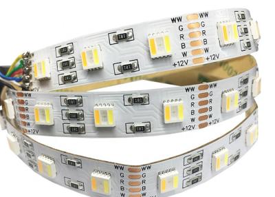 China Super Bright 5m 5050 RGB Waterproof Strip Light RGBW 120Leds 2880lm for sale