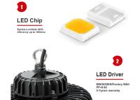 China 6000K Industrial High Bay Lighting 150w 140lm/W 60 90 120 Degree Optional for sale