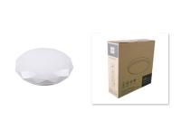 China 22W*2 Tri Led Colour Changing Ceiling Flush Light With Remote Control 2200LM for sale