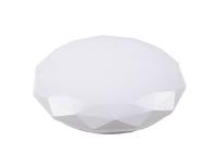 China 22W*2 Tri Led Colour Changing Ceiling Flush Light With Remote Control 2200LM for sale