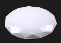 China 22W*2 Tri Led Colour Changing Ceiling Flush Light With Remote Control 2200LM for sale