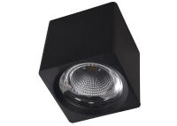 China 30W Black 2700lm Square Surface Mounted Downlight For Bathroom for sale