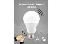 China ROHS 9W Sensor Energy Saving LED Bulb Dia60*110mm Sound Control for sale