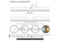 China 384pcs 72W Integrated Led Tube Light 5ft T8 V Shape Led Tube 1500mm for sale