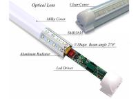 China 384pcs 72W Integrated Led Tube Light 5ft T8 V Shape Led Tube 1500mm for sale