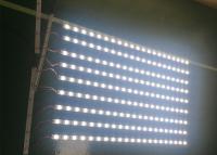 China 100lm/W 100CM 12v Rigid Led Strip Light 8W 3030 Led Strip With Lens for sale