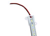 China 72 LED 12V 1M 5630 Rigid Bar Light 24W With Aluminium Alloy Shell for sale