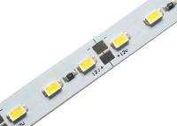 China DC12V 24w Dual Colour Rigid Led Strip Light 45 Degree Corner Aluminum Profile for sale