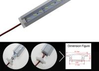 China SMD 5630 5730 Rigid Led Light Strip RGB 1500lm 60 Leds/M Waterproof for sale