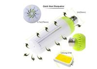 China Indoor 10W 15W E26 LED Corn Bulb E40 Warm White Energy Saving for sale