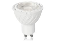 China 7W Dimmable GU10 MR16 COB LED Spotlight Bulb Warm Cold White for sale