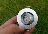 China Mini Warm White Cool White 1W LED Downlights For Cabinet for sale