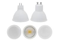 China 6500K 4000K 3000K GU10 MR16 6W COB LED Spotlight Bulb 110V 220V 230V 240V for sale