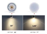 China 6500K 4000K 3000K GU10 MR16 6W COB LED Spotlight Bulb 110V 220V 230V 240V for sale